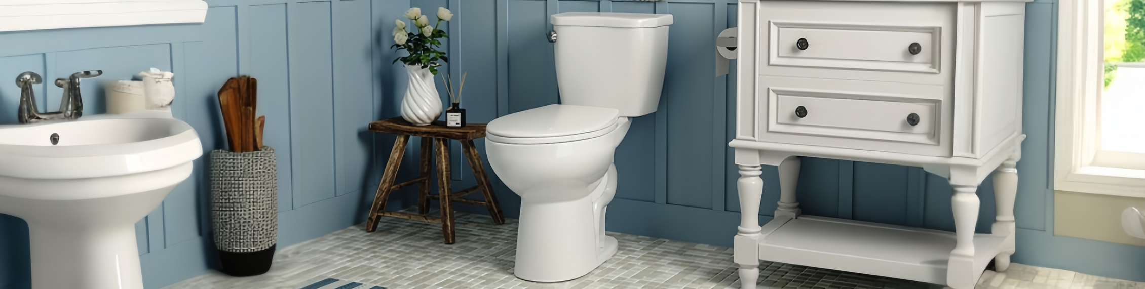Two-Piece Toilets – DeerValley Bath