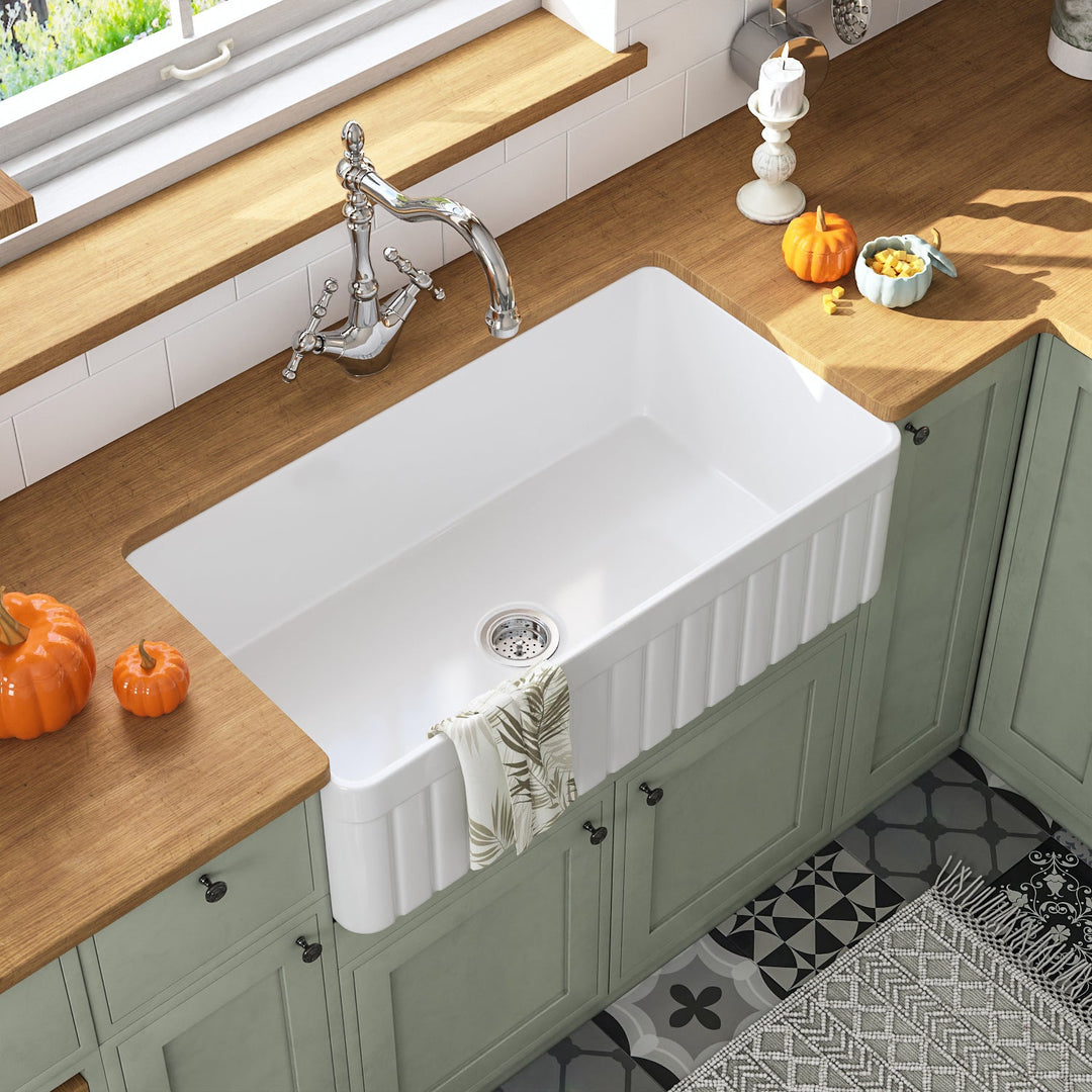 Single Basin Kitchen Sinks – DeerValley Bath