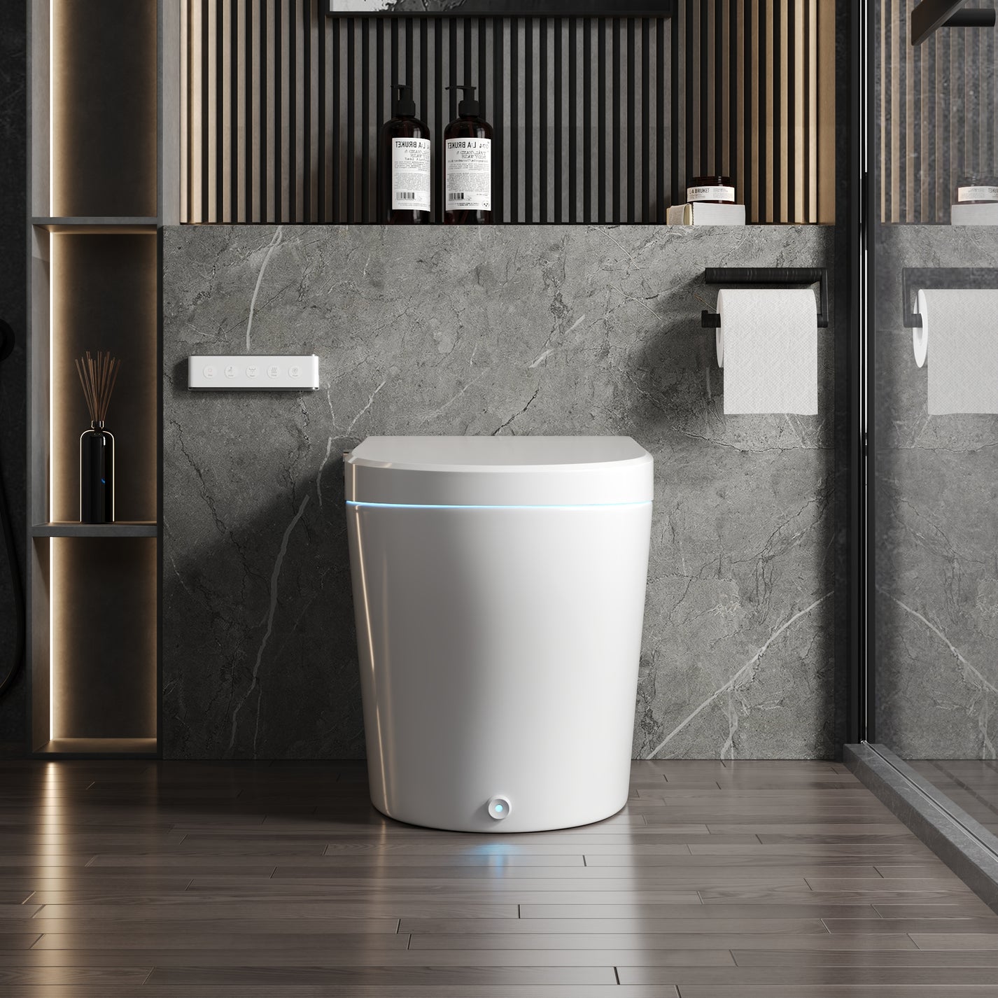 DeerValley DV-1S0029-V3 Smart Bidet Toilet, One-Piece Elongated Smart